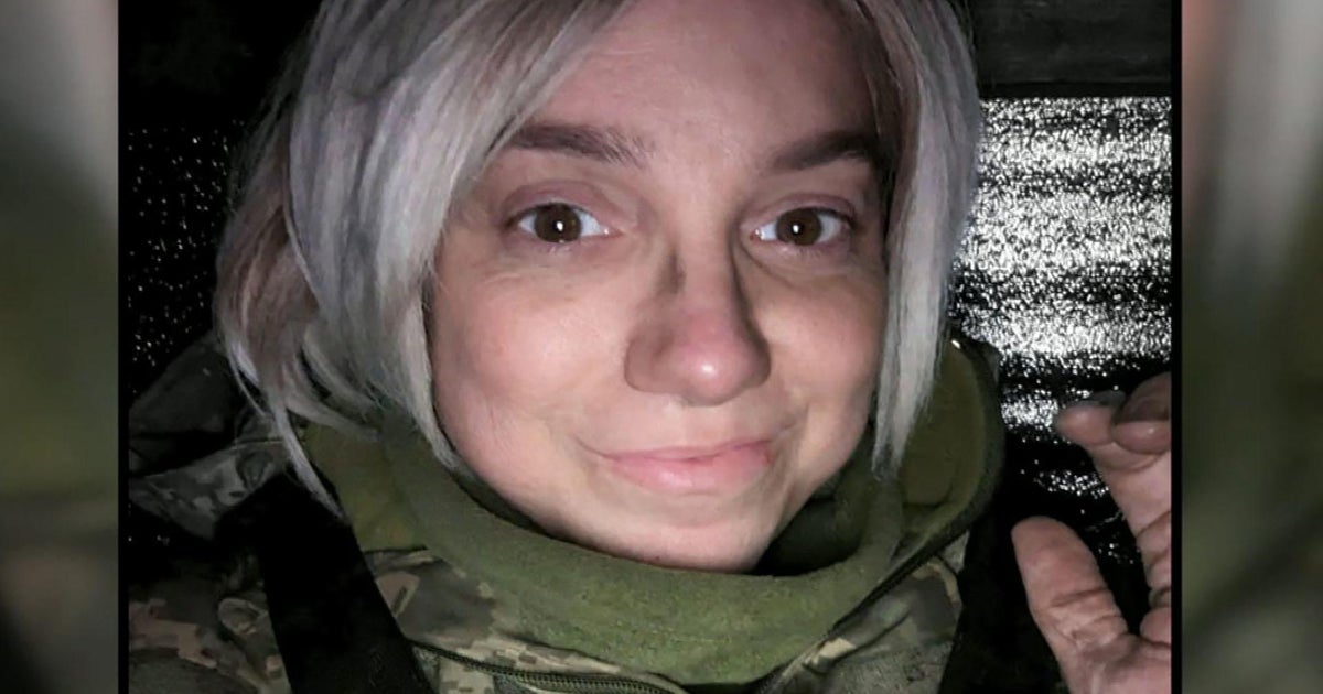 Ukrainian Armed Forces soldier shares her life on the front line - CBS News