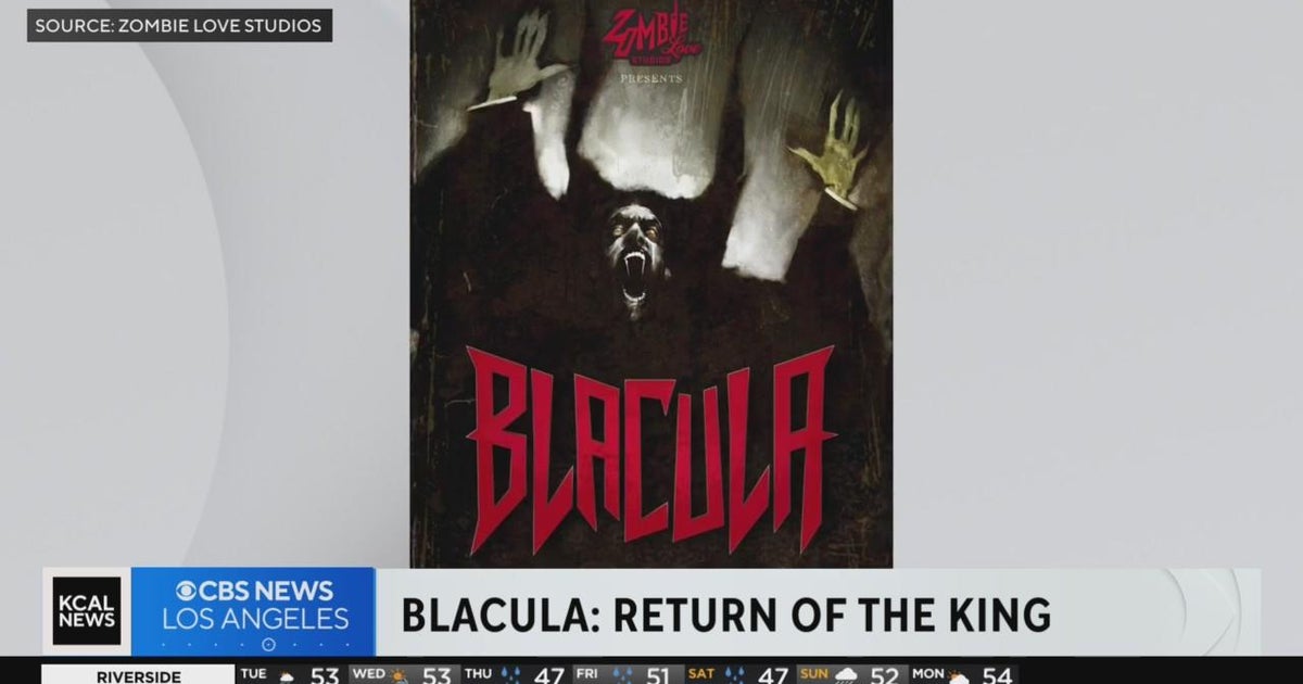 'Blacula' returns - in a new graphic novel - CBS Los Angeles