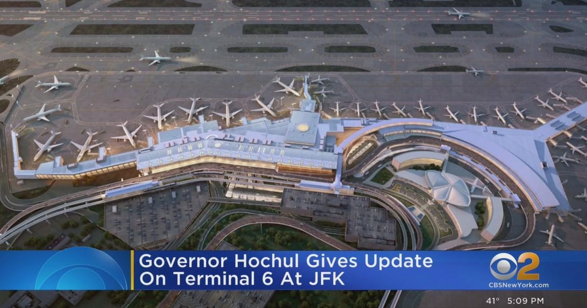 Groundbreaking held for Terminal 6 at JFK Airport - CBS New York