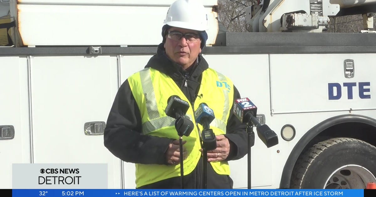 DTE Energy: 90% of customers affected by ice storm will have power by ...
