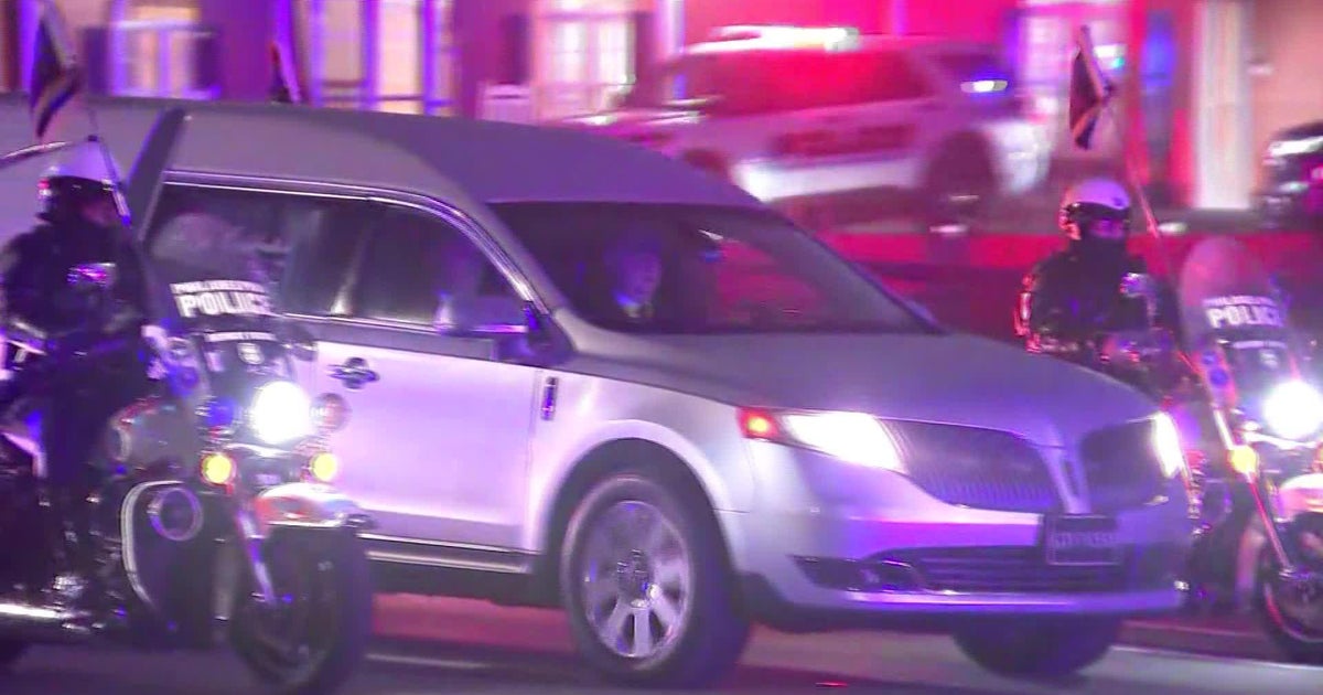Watch Procession For Fallen Temple Police Officer Chris Fitzgerald