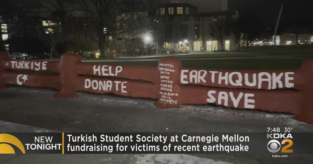 CMU students raising money after earthquakes in Turkey - CBS Pittsburgh