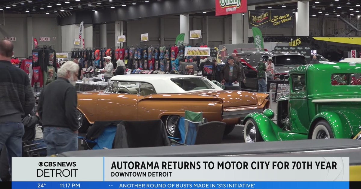 Autorama returns to Detroit for 70th year of action - CBS Detroit