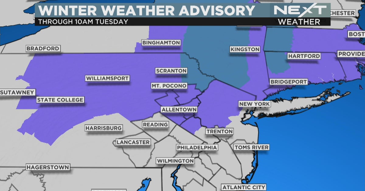 Philadelphia weather: Who sees snow in Delaware Valley? - CBS Philadelphia