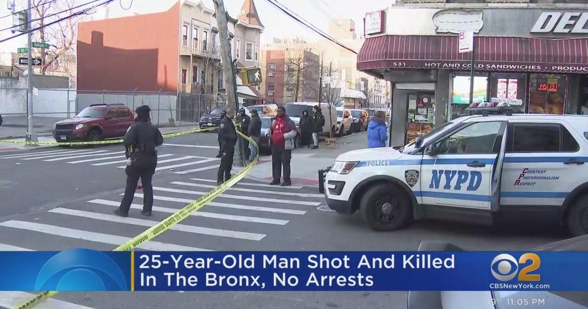 Manhunt Underway For Suspect In Fatal Shooting Of Man In The Bronx