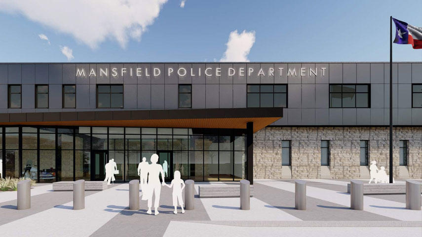 Construction begins on Mansfield Police Department's state-of-the-art ...