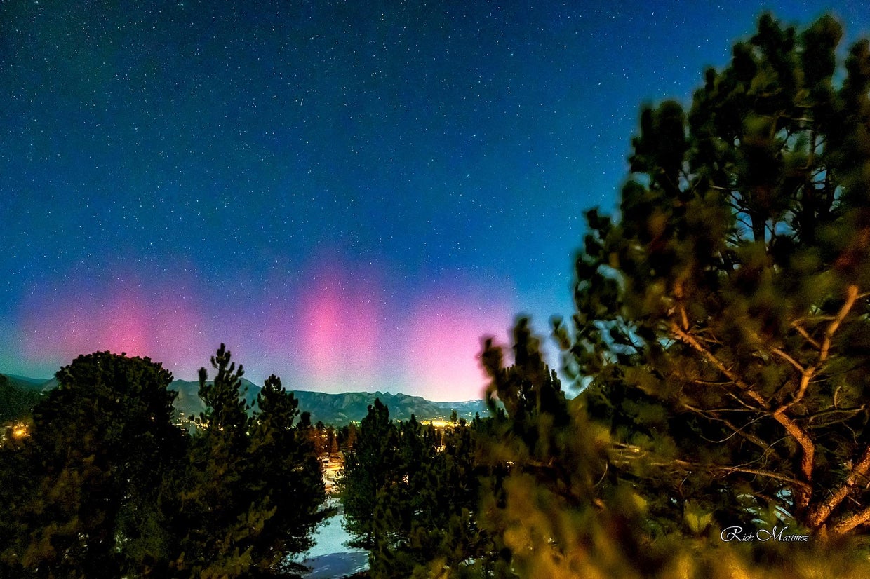 Some Colorado night sky viewers catch a glimpse of the northern lights ...
