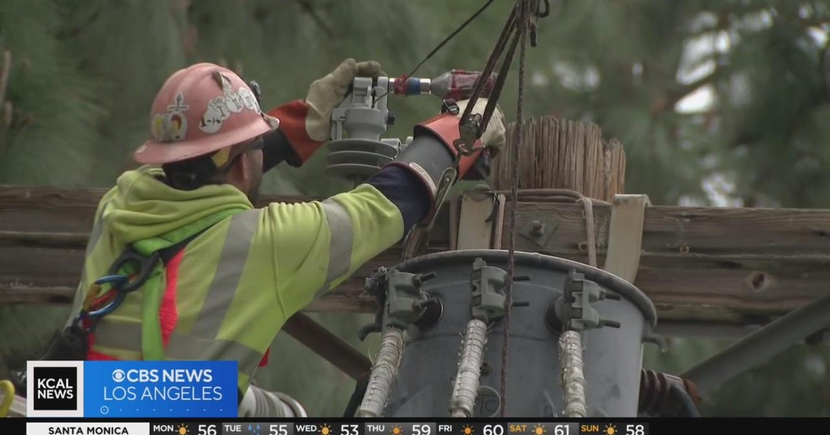 LADWP customers still without power three days after severe storm - CBS ... LADWP customers still without power three days after severe storm - CBS ...