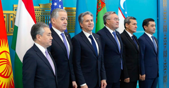 Secretary of State Antony Blinken holds meetings with diplomats of ...