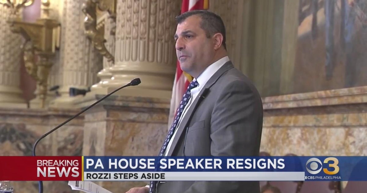 Pa. House Speaker Mark Rozzi resigns to make way for McClinton - CBS ...