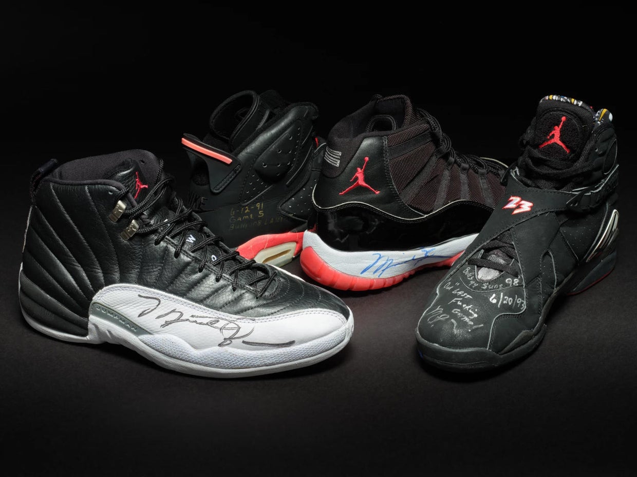 Michael Jordan sneaker collection goes on sale at Sotheby's; could sell ...