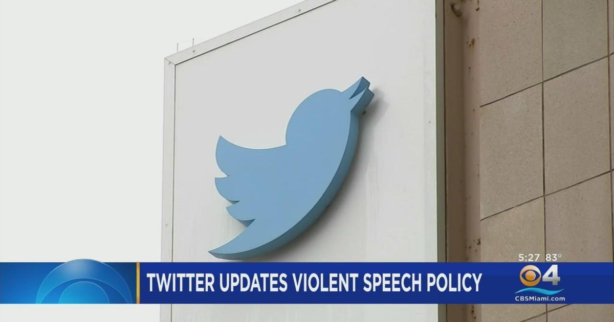 Twitter rolls out updated 'zero tolerance' policy on violent speech ...