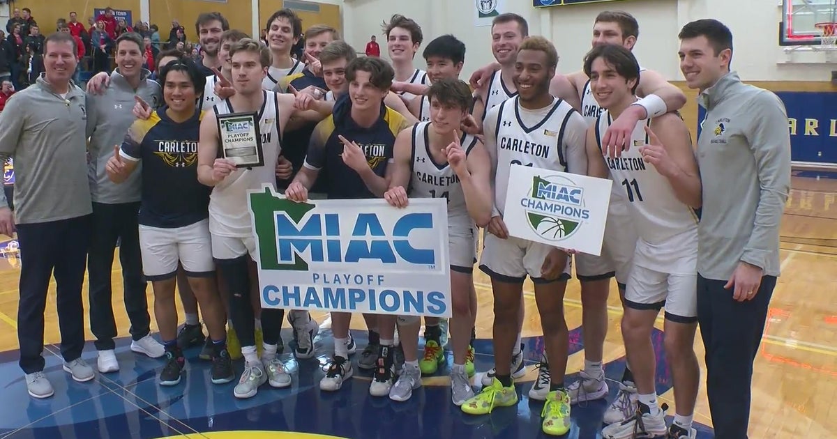 Carleton men's basketball team to partake in March Madness - CBS Minnesota