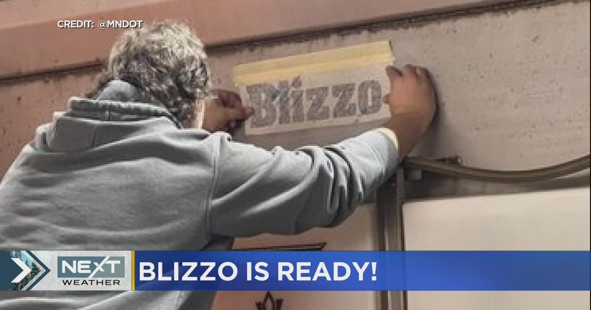 “Blizzo” the snowplow is ready to hit the highways - CBS Minnesota
