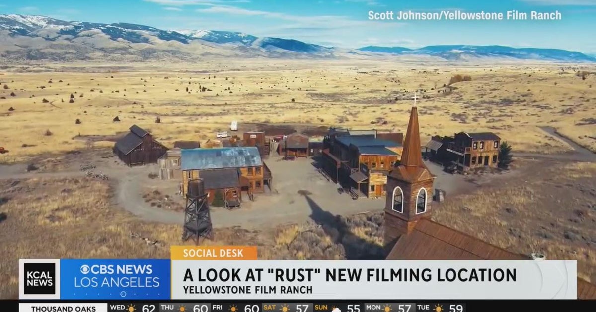"Rust" moves filming location to Yellowstone Film Ranch - CBS Los Angeles