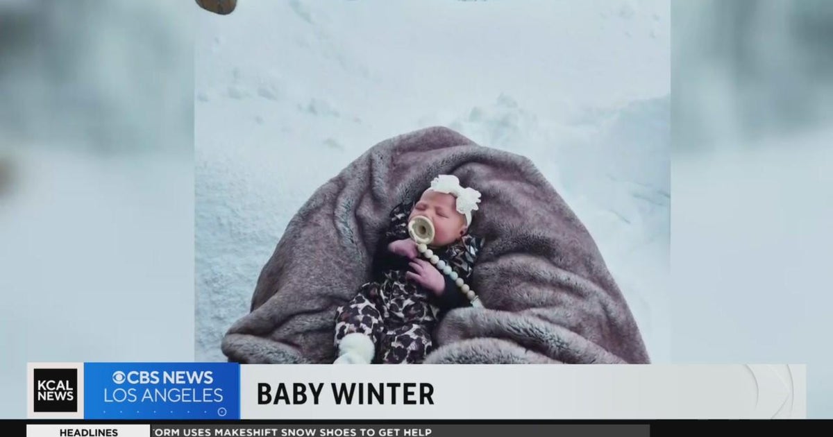 Parents brave brutal blizzard conditions to give birth to baby girl ...