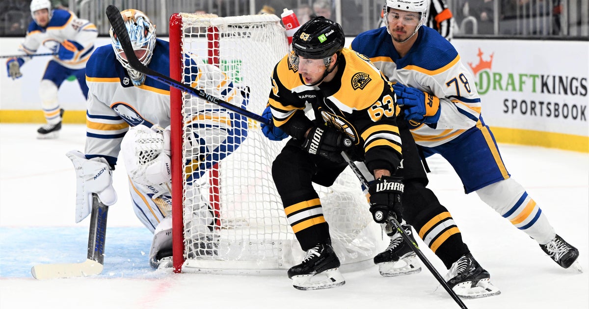 Brad Marchand suffers injury vs. Sabres, but will play Saturday - CBS ...