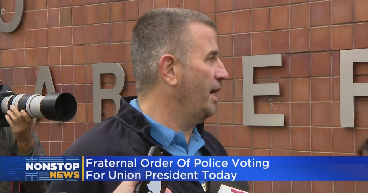 Chicago Fraternal Order of Police voting for union president - CBS Chicago