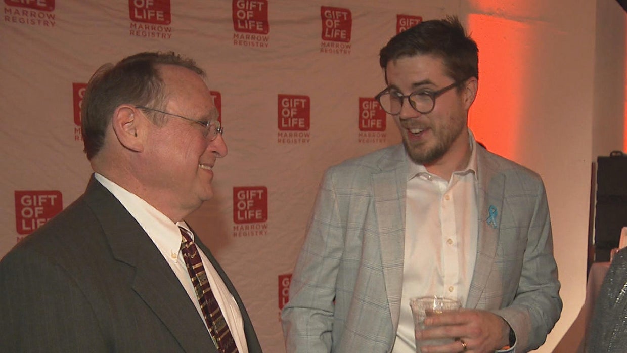 'Exuberant and thankful': Cancer survivor meets stem cell donor who ...