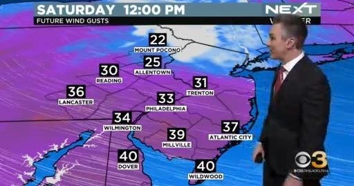 NEXT Weather: wind and rain - CBS Philadelphia