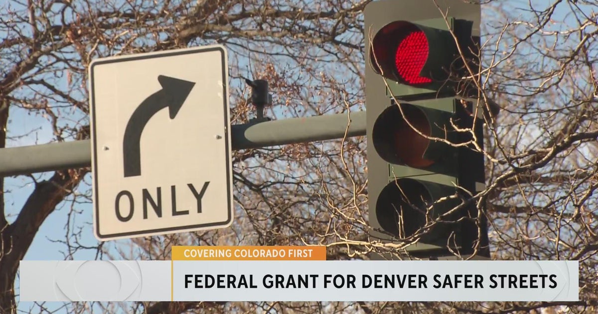 Denver receives grant to make streets safer - CBS Colorado