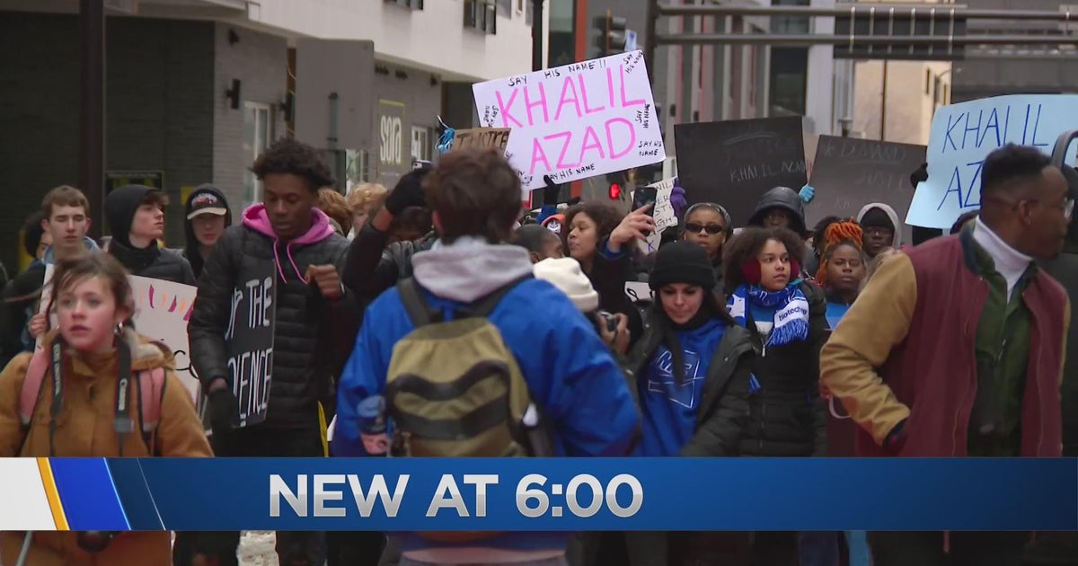 Students help lead call for answers in the death of Khalil Azad - CBS ...
