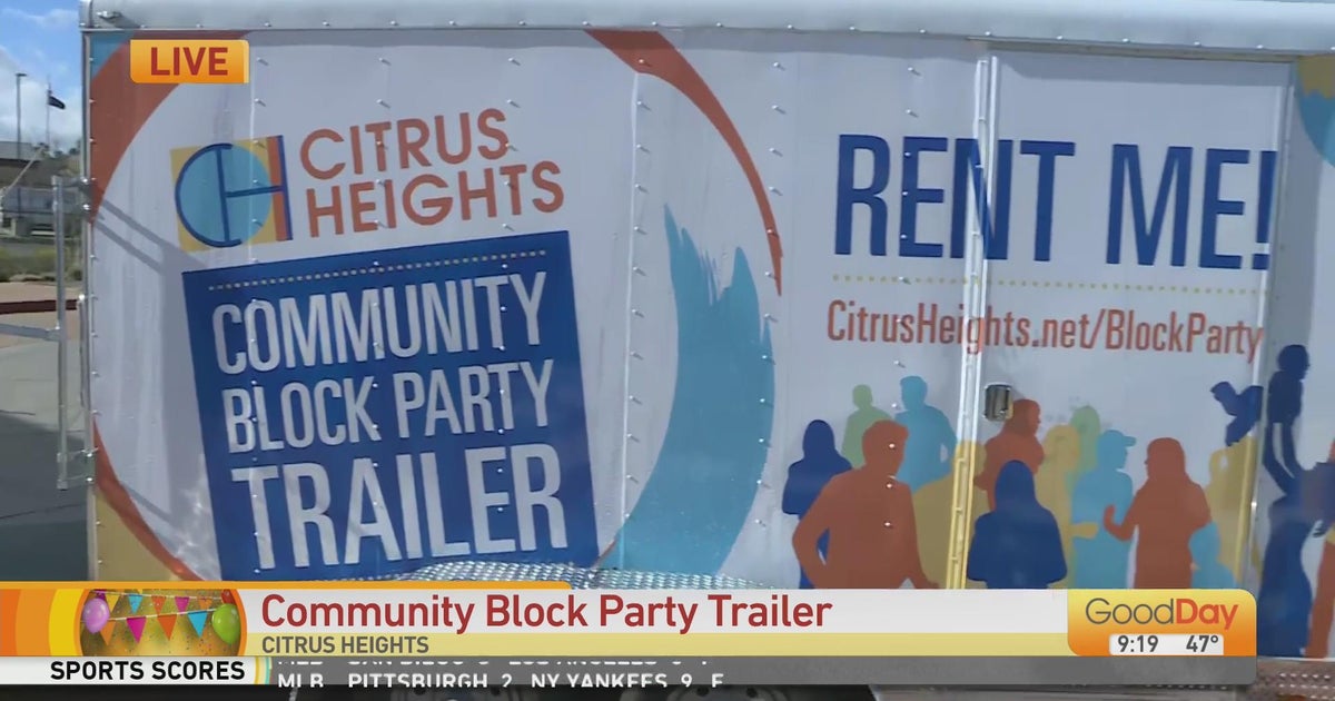 Community Block Party Trailer - Good Day Sacramento
