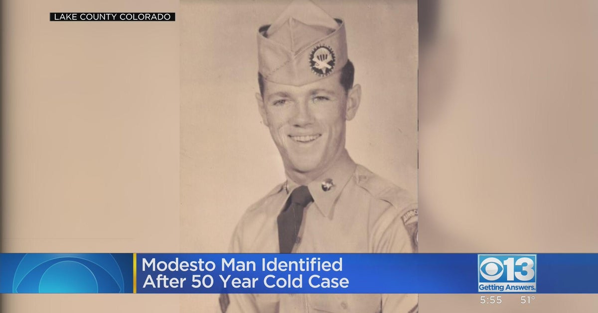 Modesto man identified after 50-year cold case - CBS Sacramento