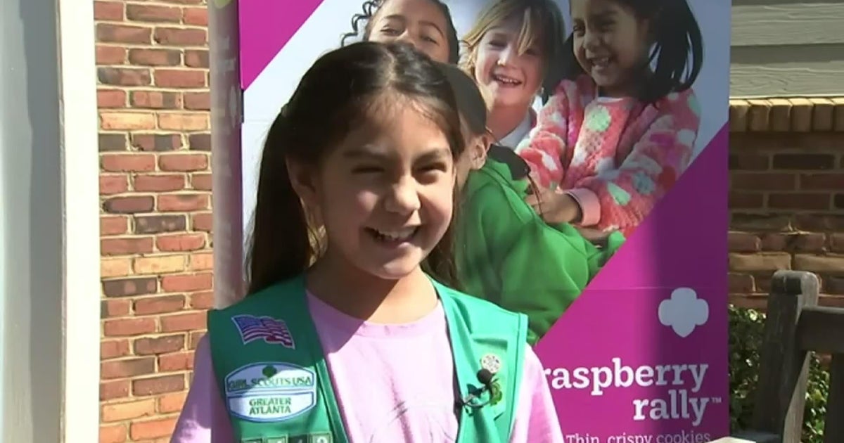Meet one of the girls on the Raspberry Rally Girl Scout Cookie box ...