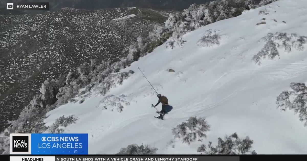 Ryan Lawler Skied Orange County's Saddleback Mountain on March 2 - CBS ...