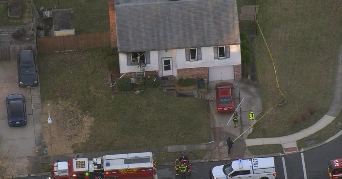 Woman killed in Westampton house fire, police say - CBS Philadelphia
