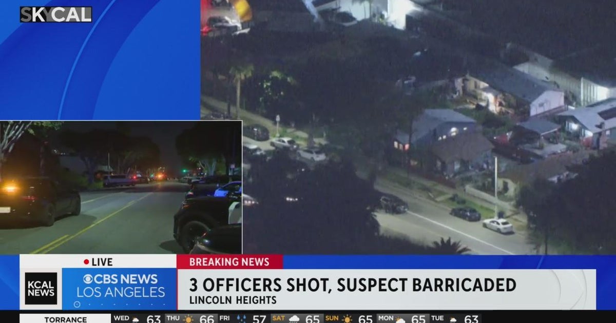 LAPD tells residents to shelter inside and lock their doors - CBS Los ...