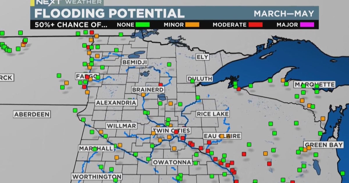 Spring flooding risk expected to increase as more snow falls, higher ...