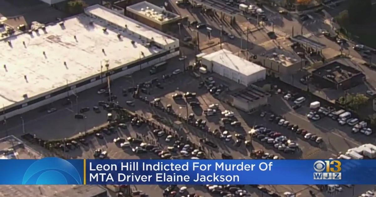 Leon Hill indicted for murder of MTA driver Elaine Jackson - CBS Baltimore