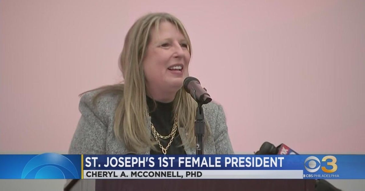 St. Joseph's University elects first female president - CBS Philadelphia