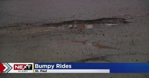 Potholes plaguing roads in Twin Cities - CBS Minnesota