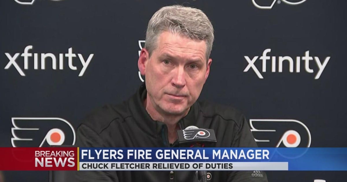 Flyers fire GM Chuck Fletcher - CBS Philadelphia Flyers fire GM Chuck Fletcher - CBS Philadelphia
