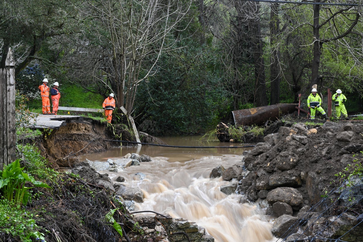 California weather: Another atmospheric river hits state with heavy ...
