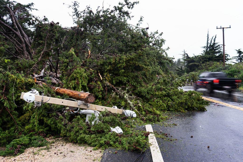 Latest atmospheric river storm brings flooding, road closures ...