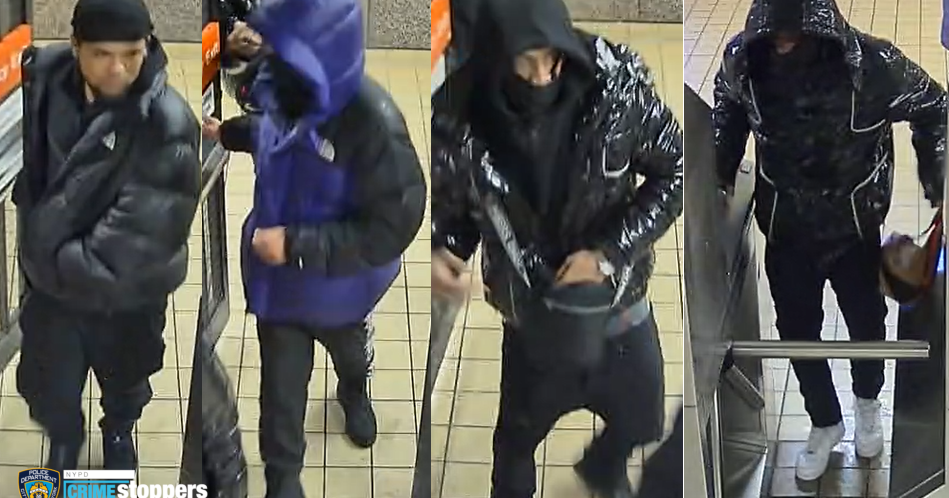 NYPD: 4 suspects wanted after man stabbed on 4 train platform in ...