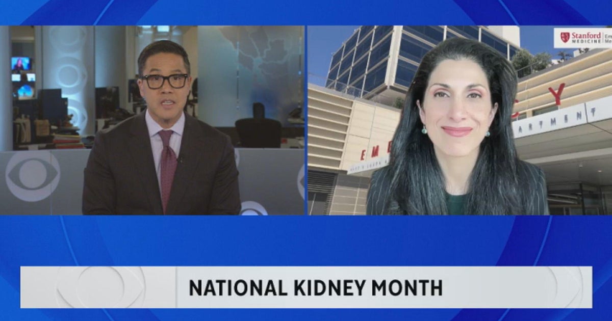 March is National Kidney Month - CBS San Francisco
