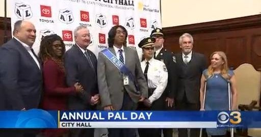 PAL Day held at City Hall - CBS Philadelphia