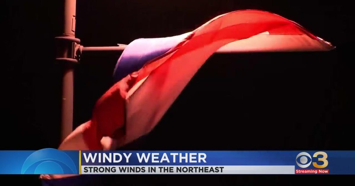Philadelphia prepares for another windy day - CBS Philadelphia