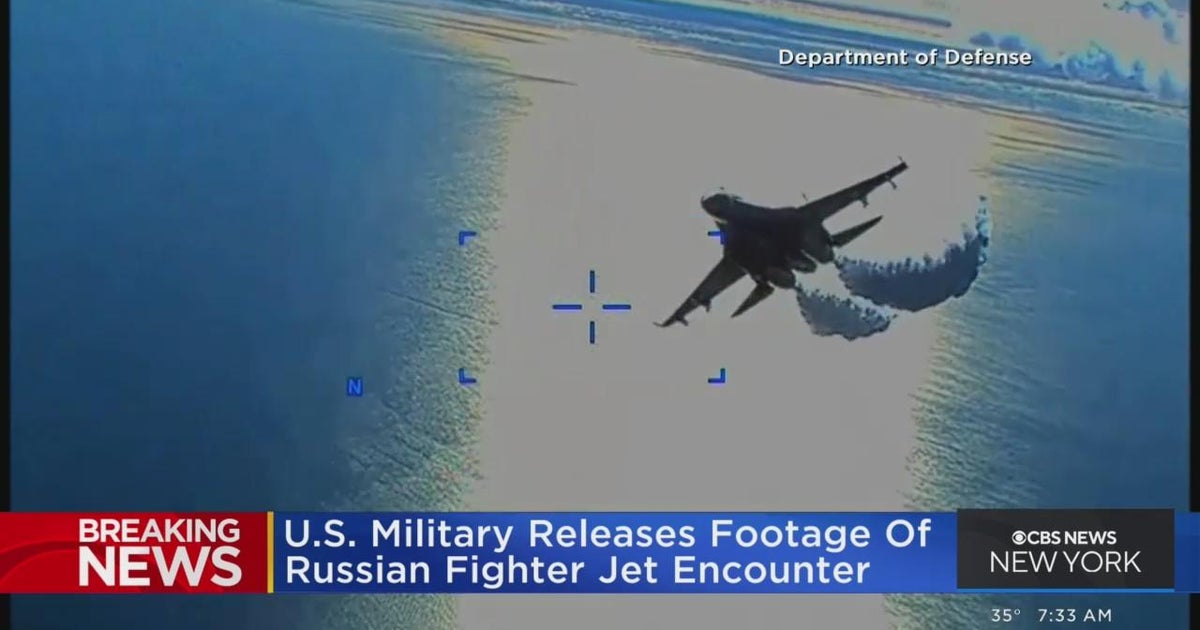 Never-before-seen video shows encounter between Russian jet and U.S ...