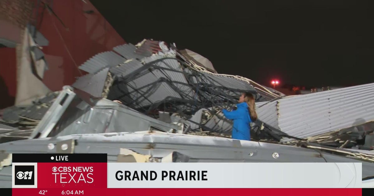 Disaster relief nonprofit damaged in North Texas storm - CBS Texas