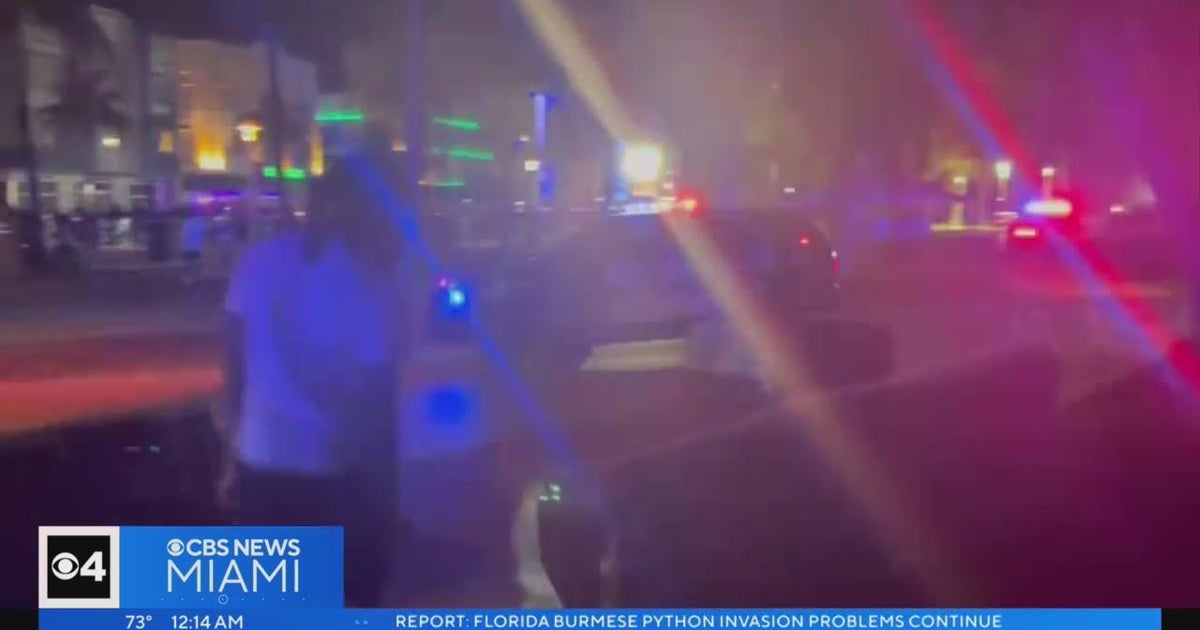 Shots fired in Miami Beach - CBS Miami