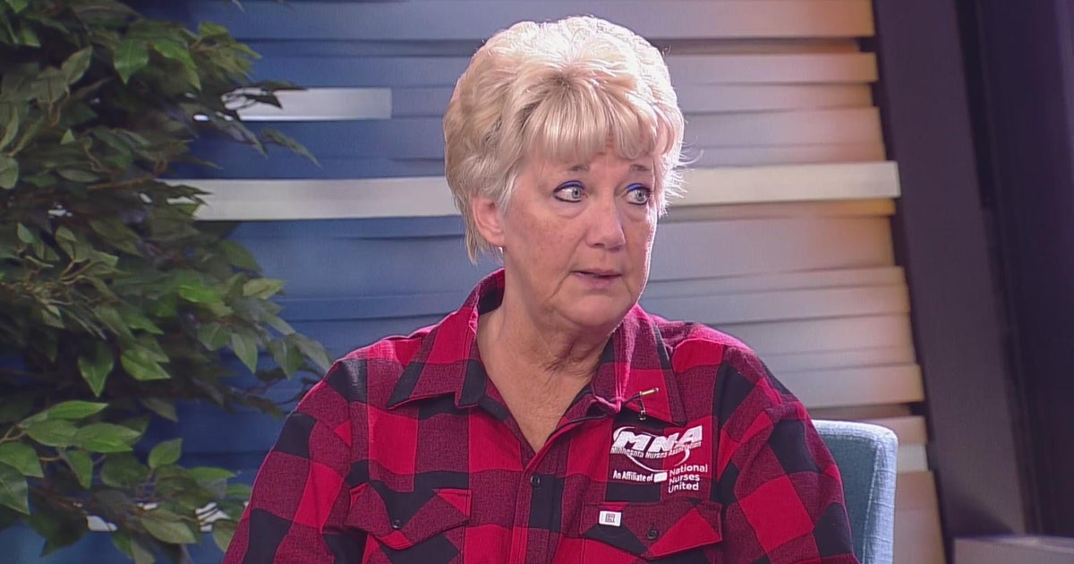 MNA President Mary Turner talks Nurses at the Bedside bill - CBS Minnesota