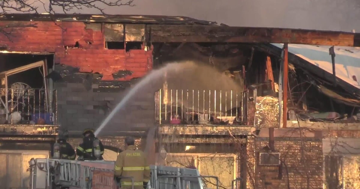 Fire tears through condo complex in Palatine; dozens homeless - CBS Chicago Fire tears through condo complex in Palatine; dozens homeless - CBS Chicago