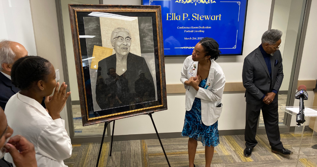 Pitt renames conference room, unveils portrait to honor state's first Black woman pharmacist ...
