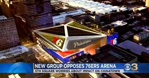 New group opposes 76ers arena in Chinatown - CBS Philadelphia